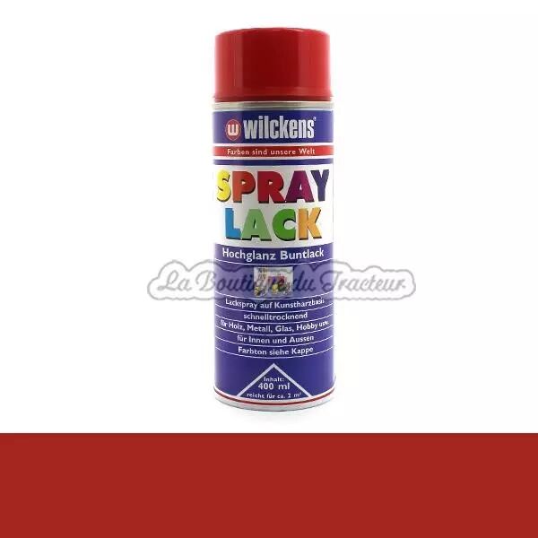 Peinture aérosol rouge Massey Ferguson, 400 mL